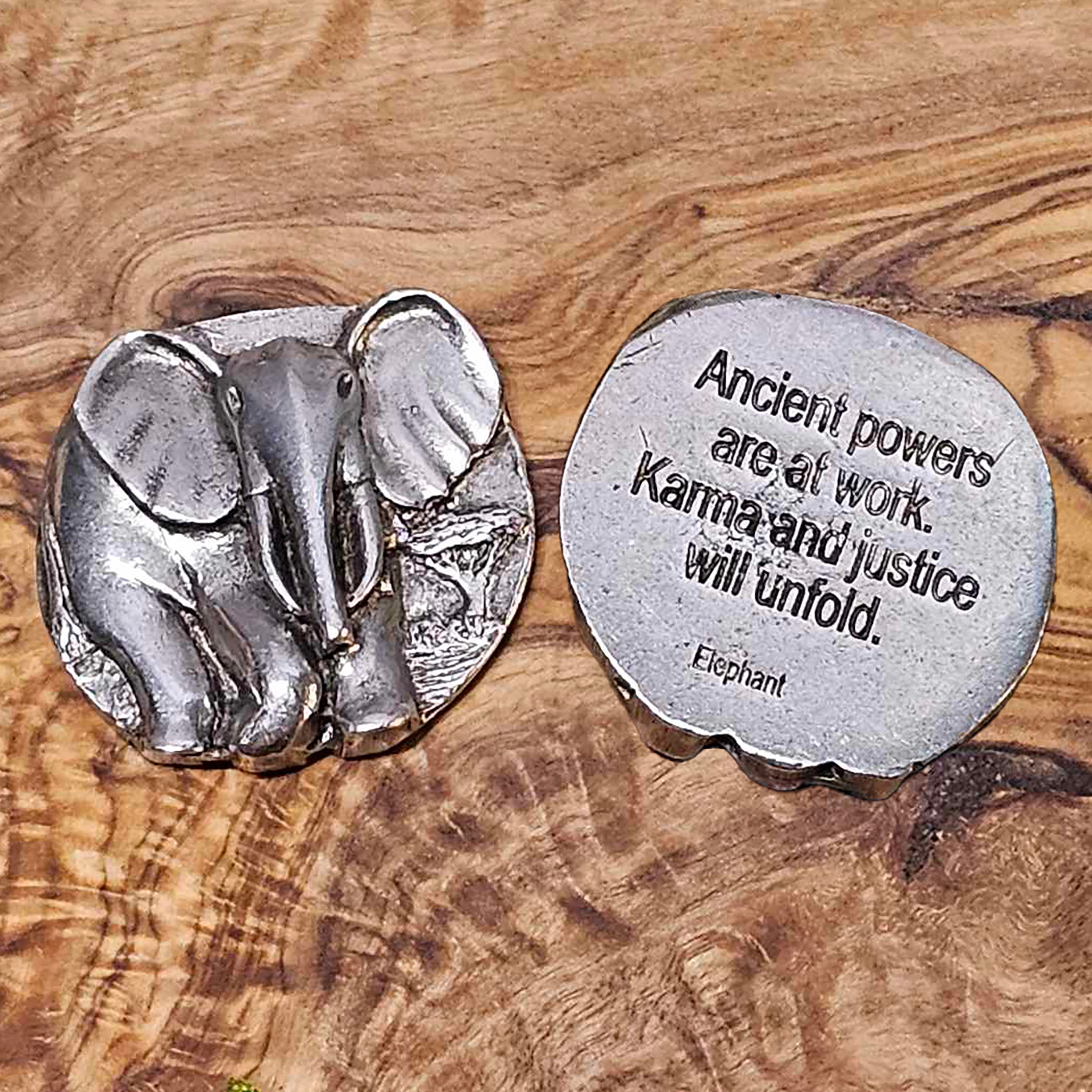 Ted Andrews Animal Speak Charms - Elephant