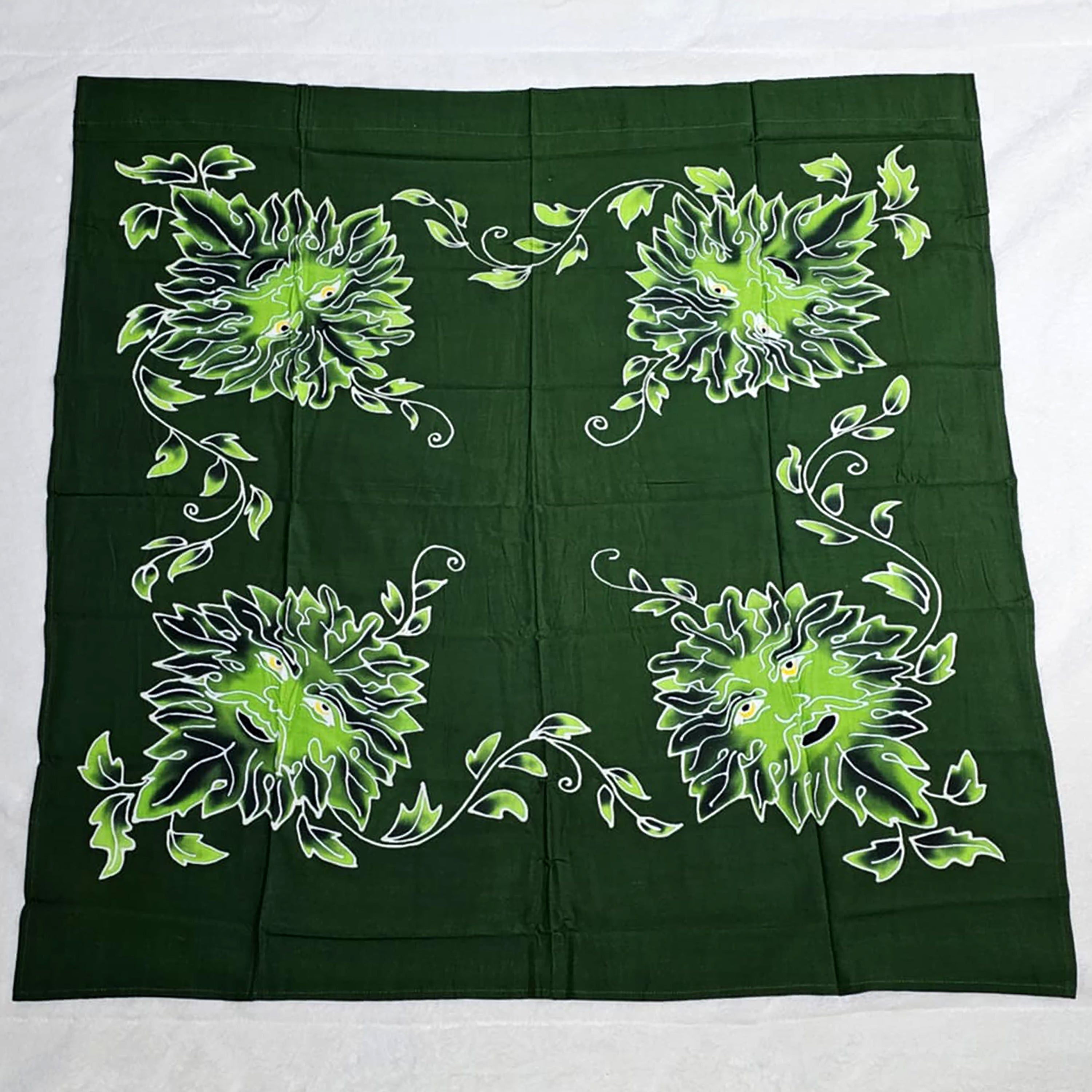 Altar Cloth - Green Man - 36" x 36"