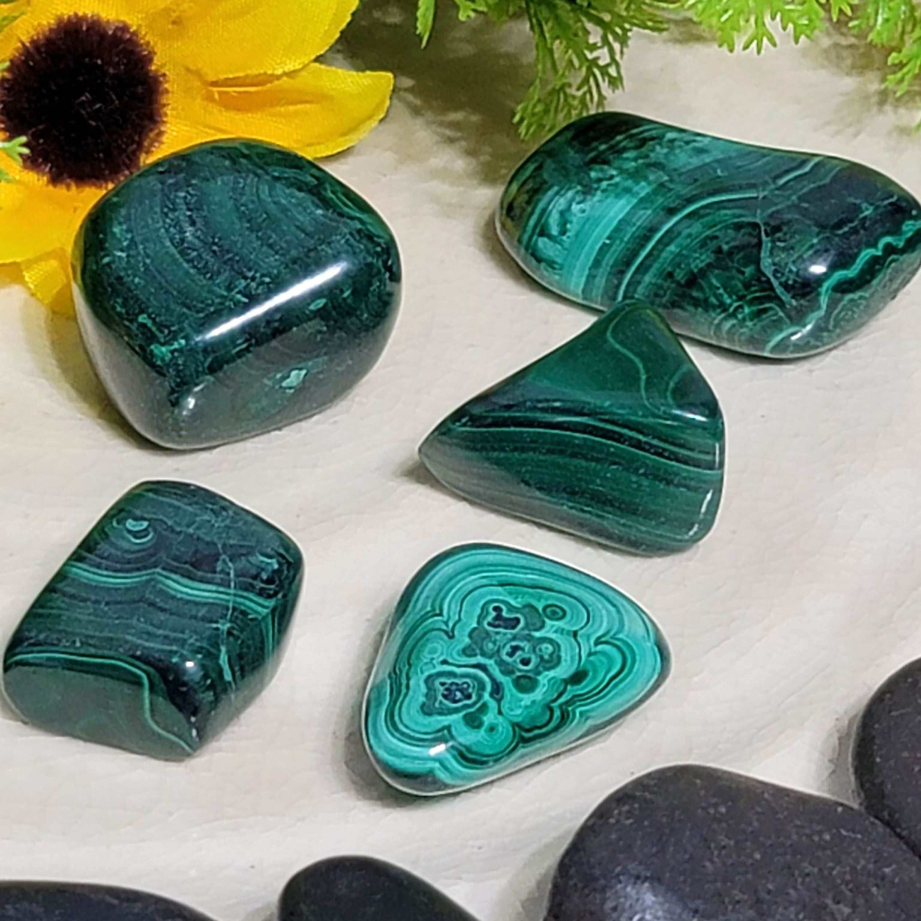 Malachite Tumbled Stone