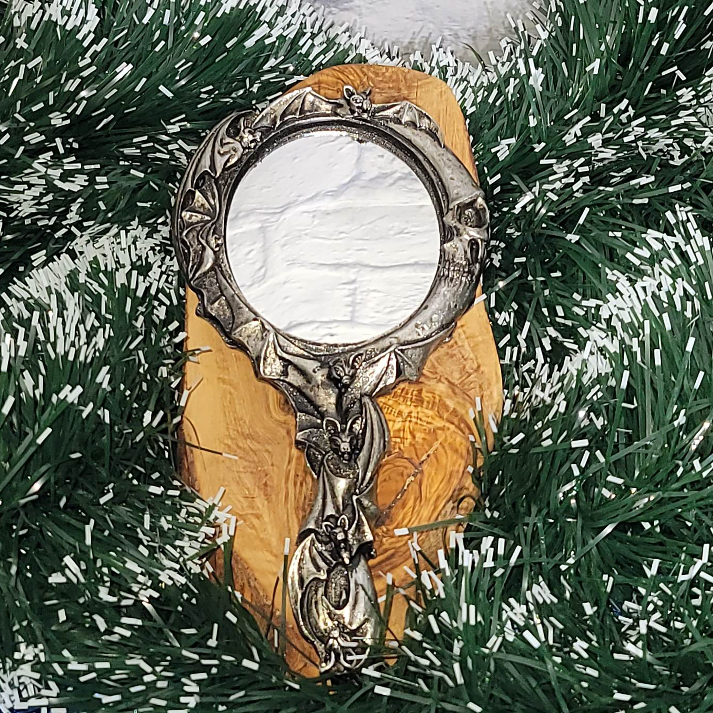 Bat Moon Hand Mirror