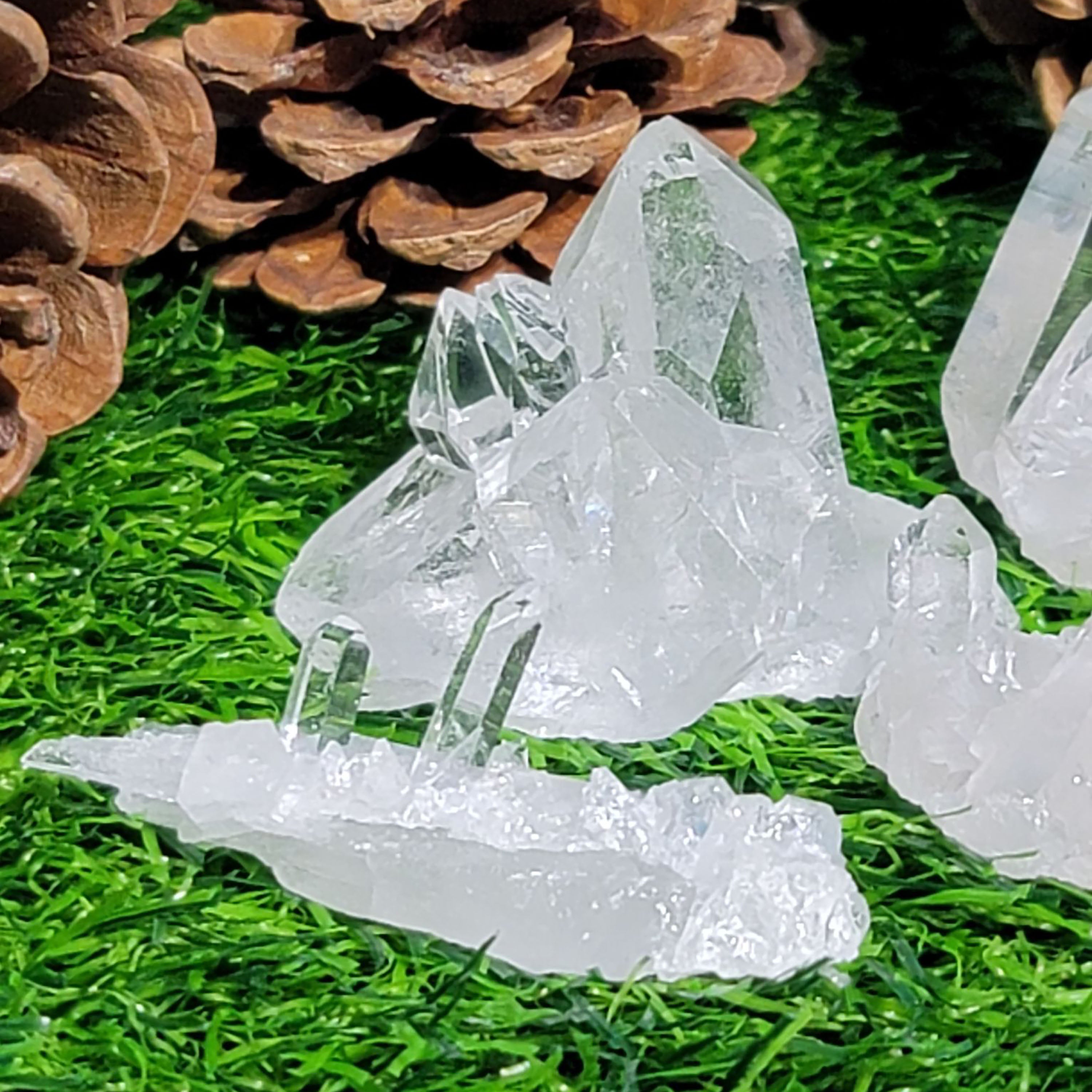 Clear Quartz Clusters (Excellent Quality)