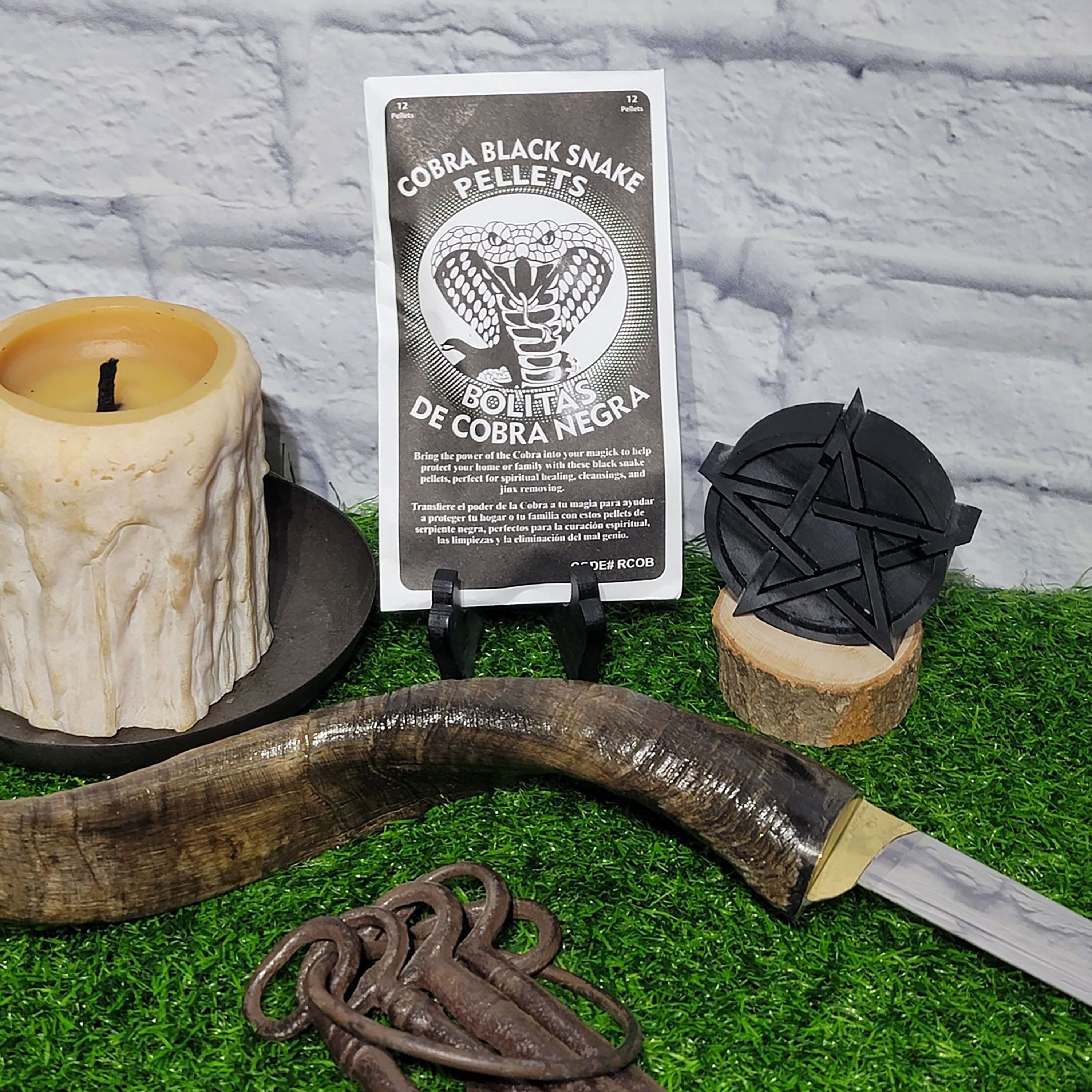 Curio - Cobra Black Snake Pellets